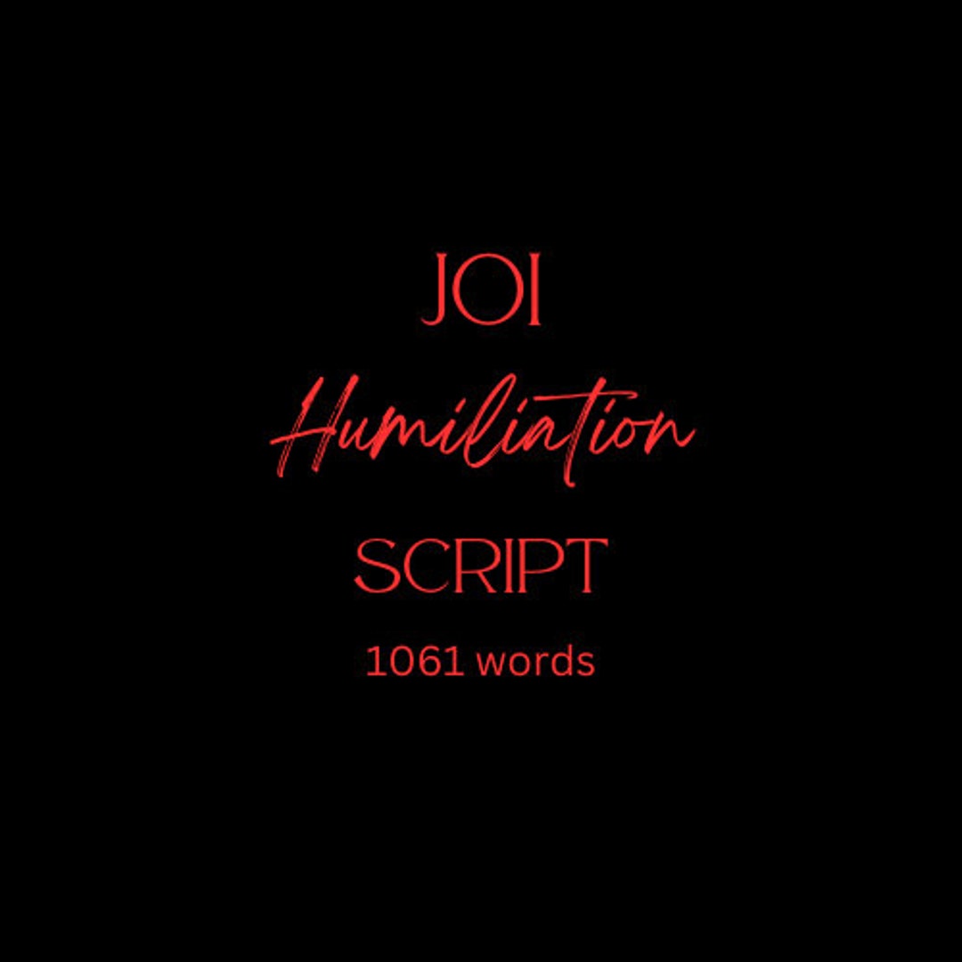 Femdom Script Only Fans Joi Humiliation Script Only Fans Content