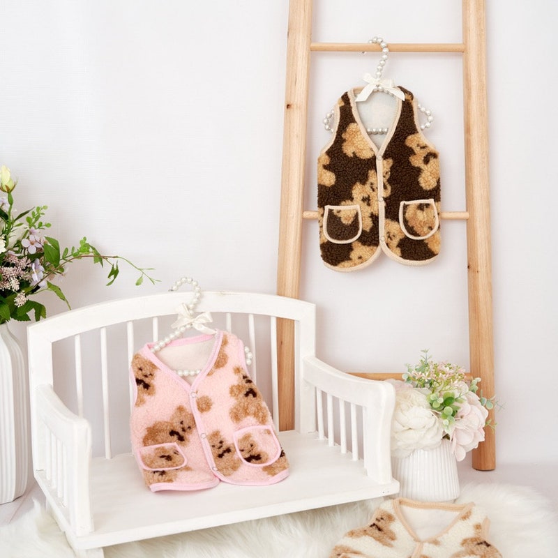 Teddy Bear Vest - Etsy