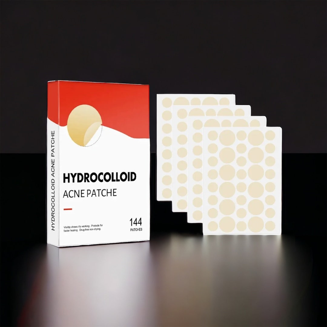 Acne Patch Tag Hydrocolloid Pimple Spot Acne Patch Plaster 144 in A ...