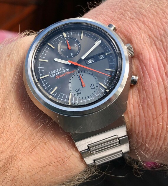 Vintage Seiko Speed Timer 6138-0020 Tokei Zara Chrono… - Gem