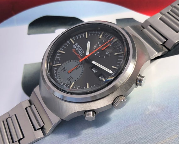Vintage Seiko Speed Timer 6138-0020 Tokei Zara Chrono… - Gem