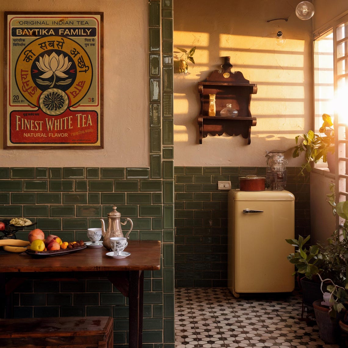 Affiche Thé Vintage - Vintage Tea Poster - Etsy