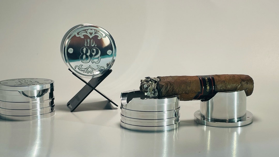 EDC Cigar Rest With Ashtray - Etsy