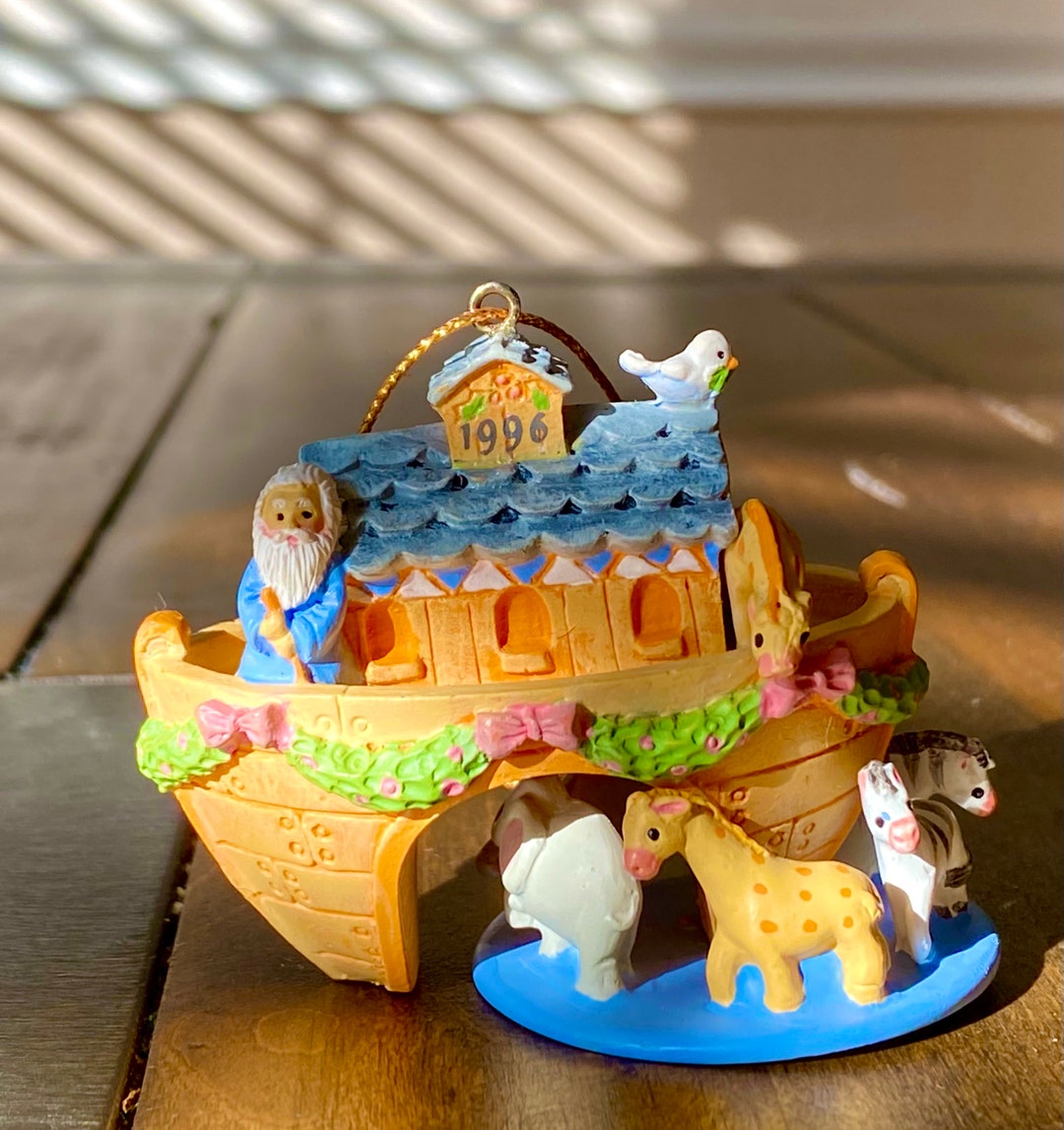 Vintage Collectible Noahs Ark Ornament - Etsy