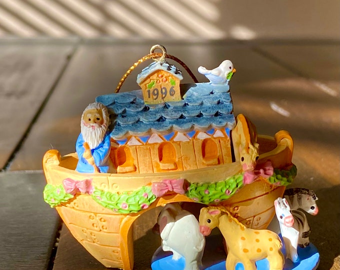Vintage Collectible Noahs Ark Ornament - Etsy