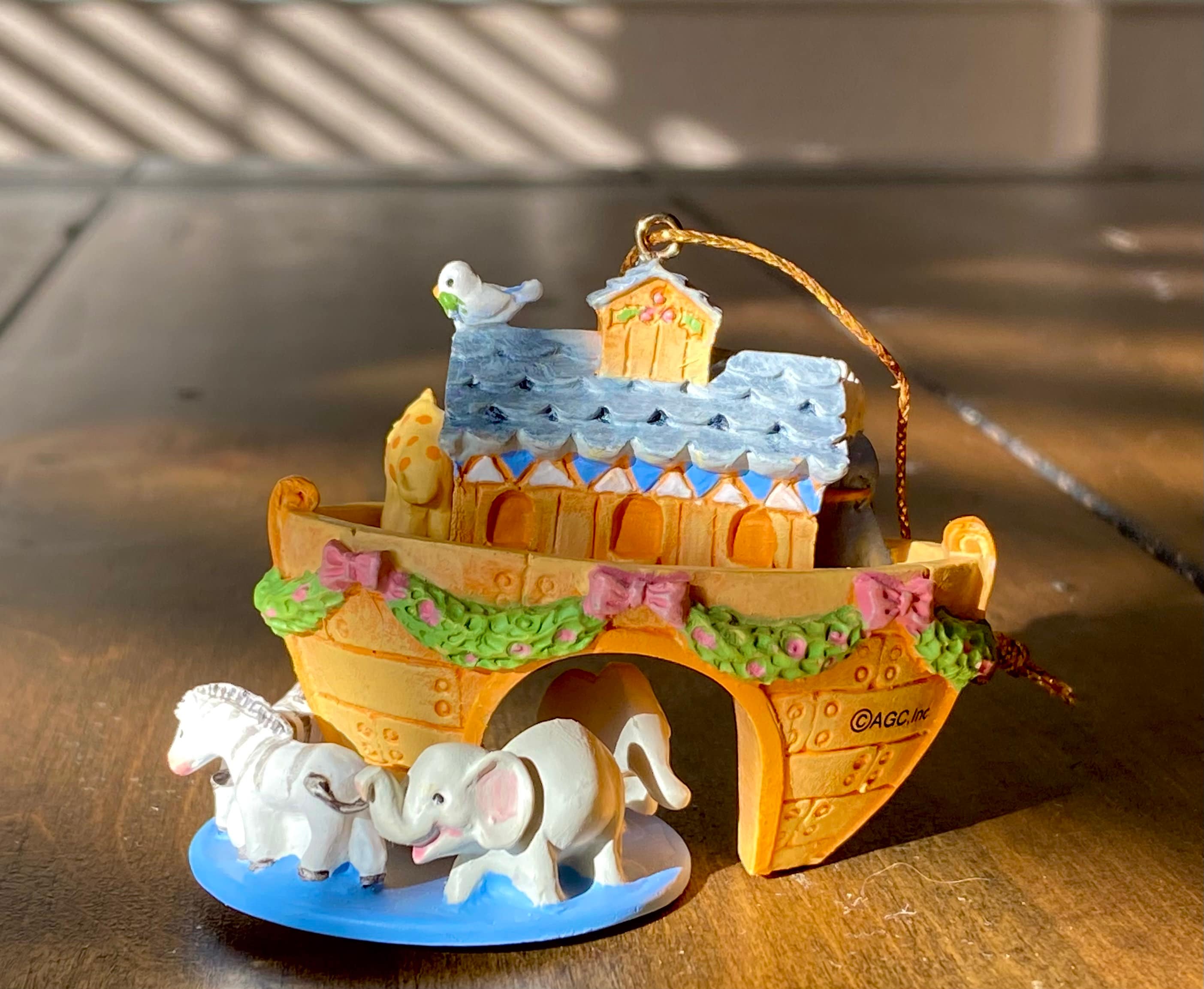 Vintage Collectible Noahs Ark Ornament - Etsy