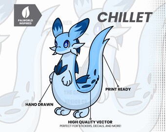 Palworld Inspired Vector Lamball Inspired Vector Gamer Vectors Video ...