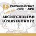 Palworld Inspired Letters - Letter Vector | Gamer Vectors | Video Game ...