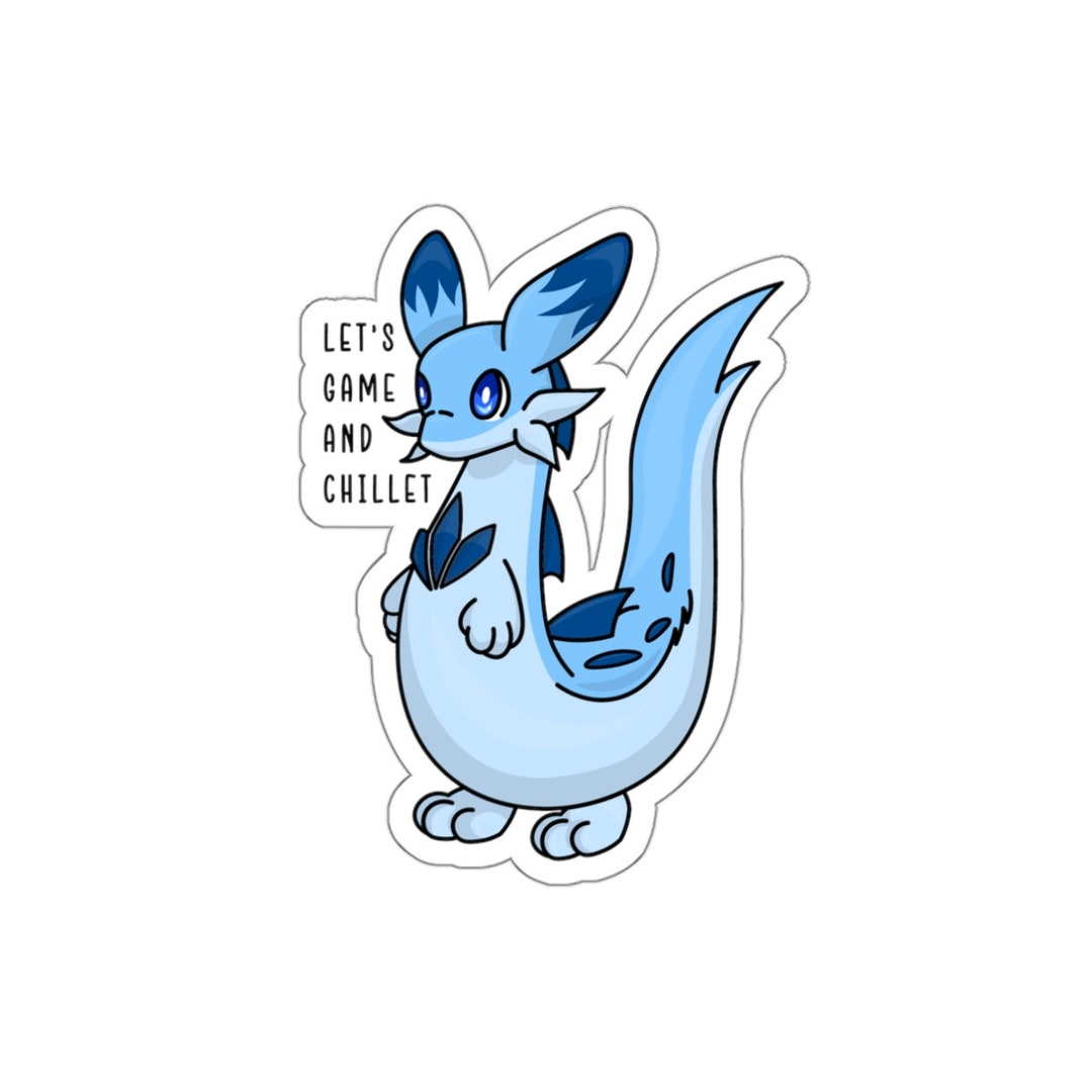 Palworld Inspired Sticker Chillet Inspired Sticker Gamer Stickers Video ...