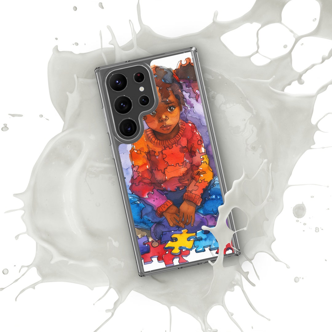 Embrace Love Series Be Kind Phone Case Autism Awareness clear Case for ...