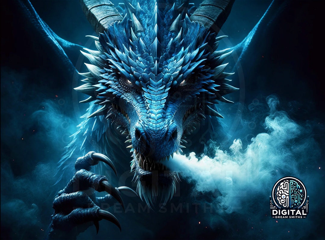 Veil of the Ice-forged Dragon - Etsy