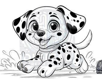 Charming Pekingese Puppy Coloring Page Printable PDF for All Ages ...