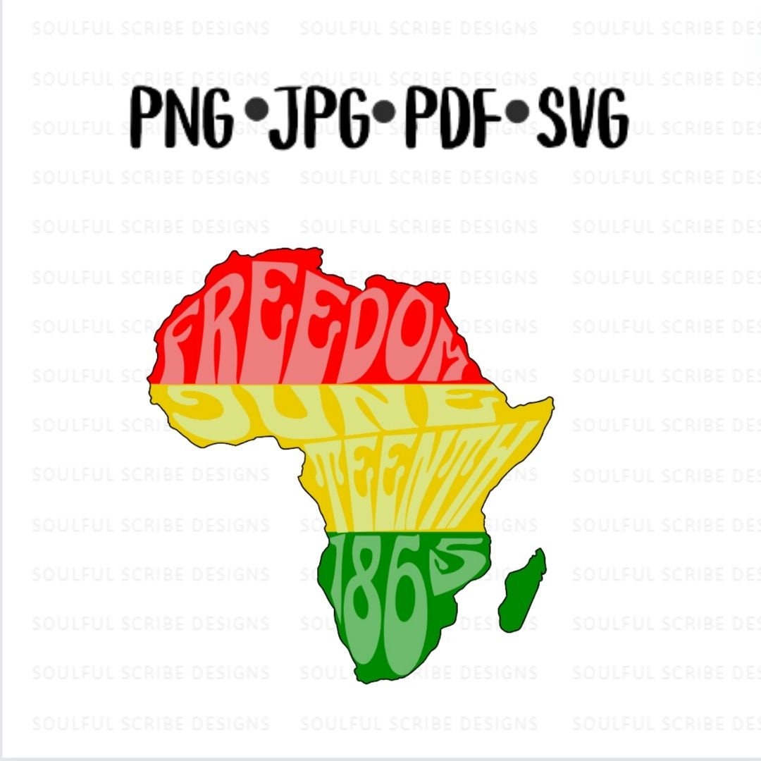 Juneteenth Freedom Celebration Digital Art Bundle - Festive Afrocentric ...
