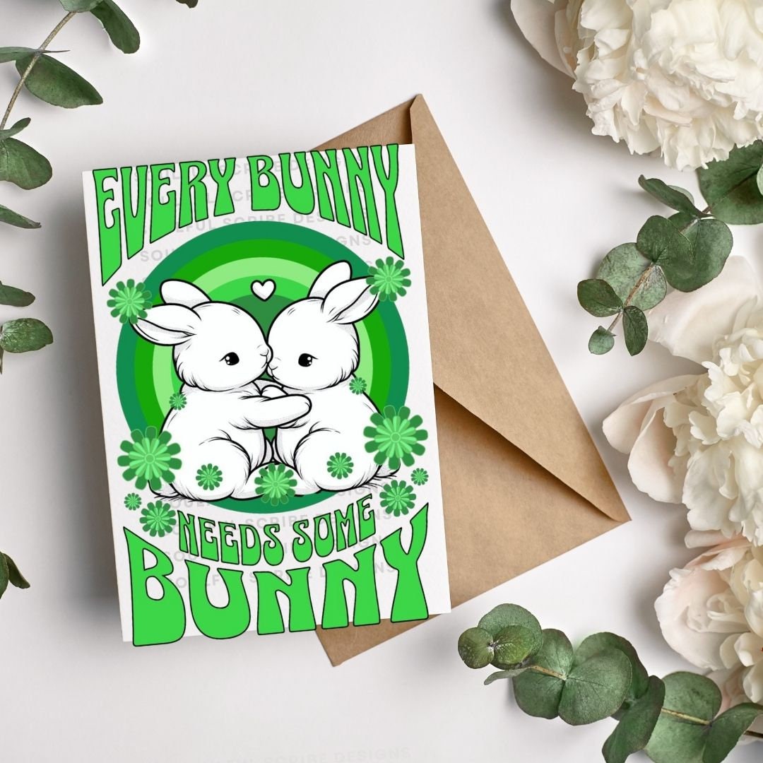 Every Bunny Needs Some Bunny Easter Bunny Vinyl Decal - DIY Easter ...
