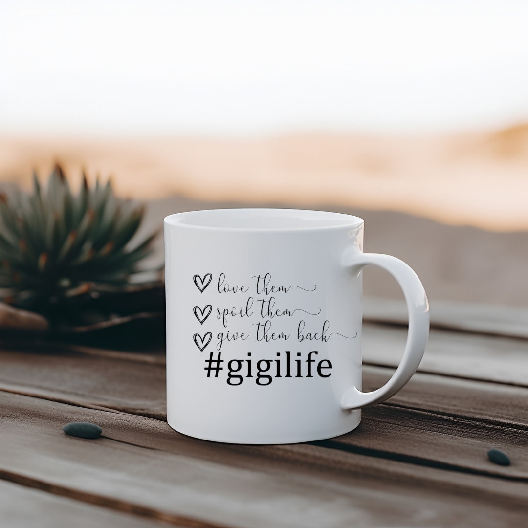 Gigi Life SVG Digital Download, Love Them Spoil Them Give Them Back Png ...