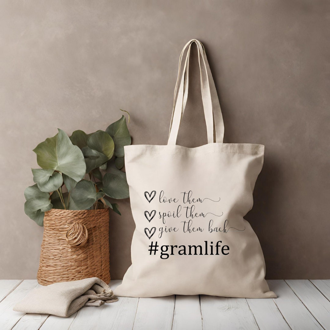 Gram Life SVG Digital Download, Love Them Spoil Them Give Them Back Png ...
