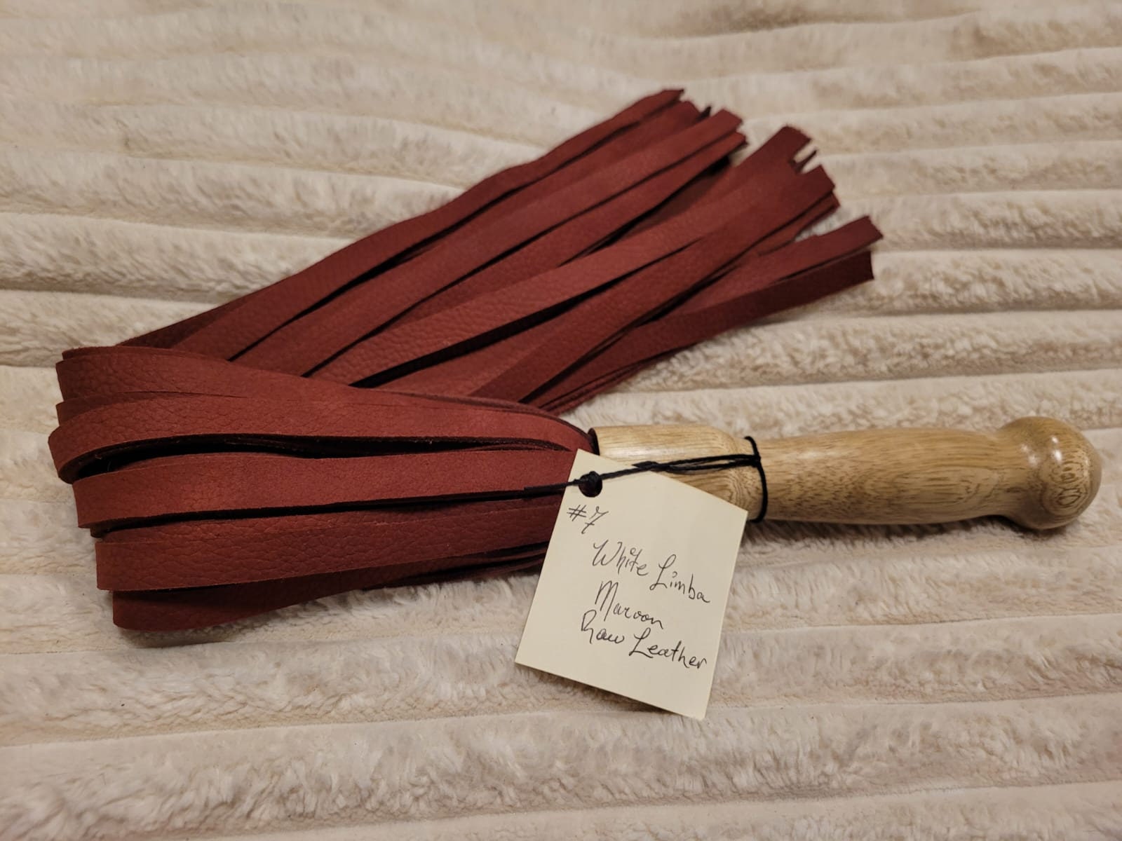 Handmade Wooden Flogger With Leather Falls - Etsy