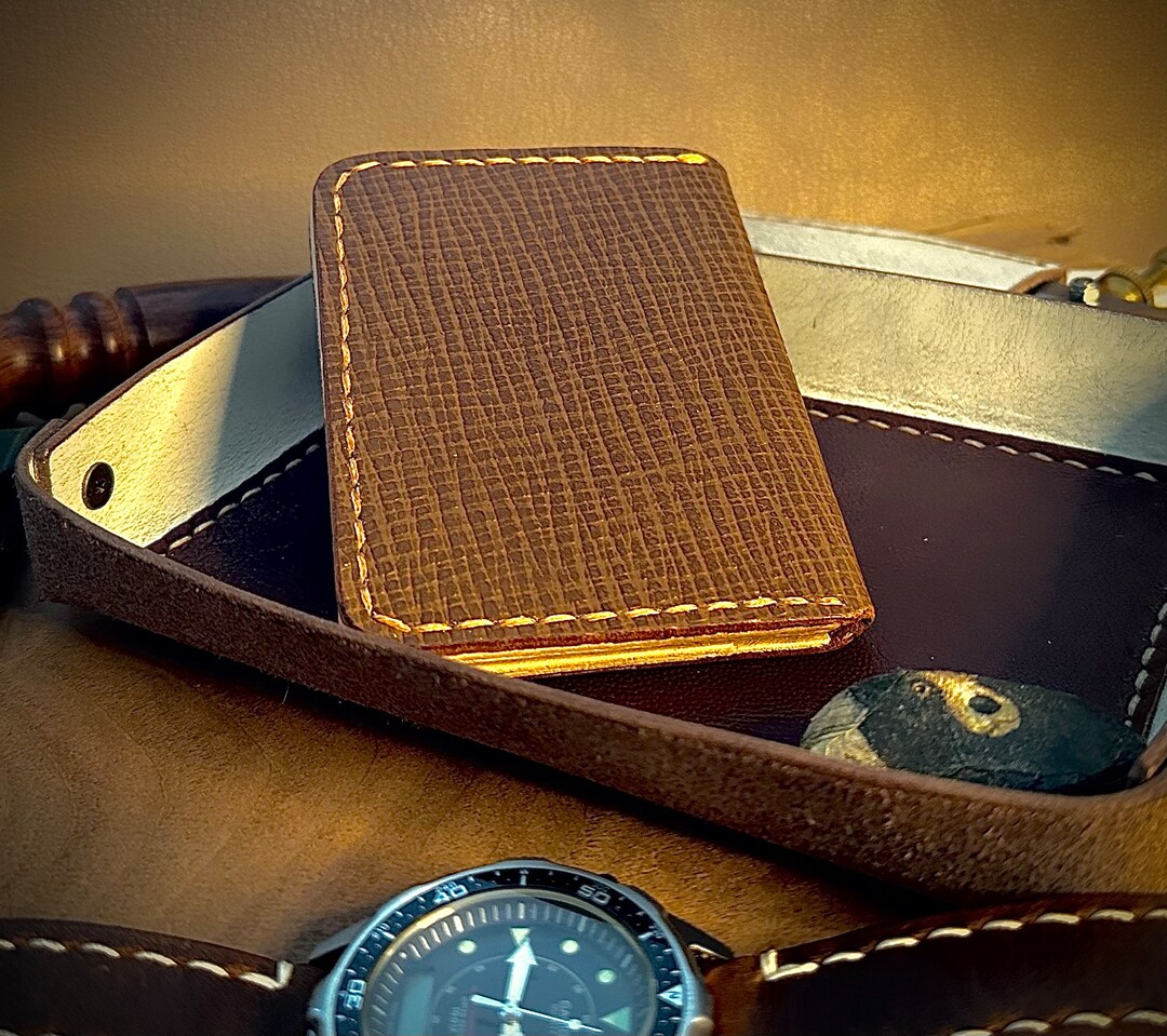 Vachetta Half Wallet - Etsy