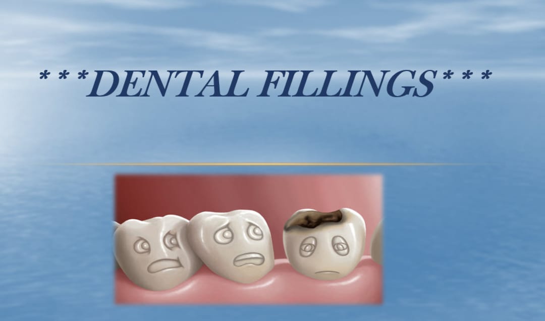 Patient Education-dental Filling Power Point - Etsy