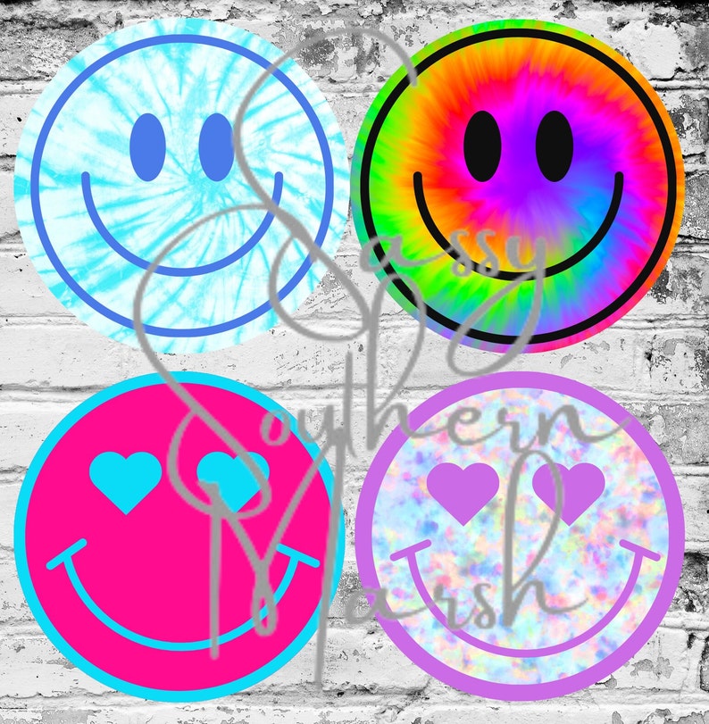 Smiley Face Car Freshie PNG, Round Freshie Cardstock Images, Instant ...