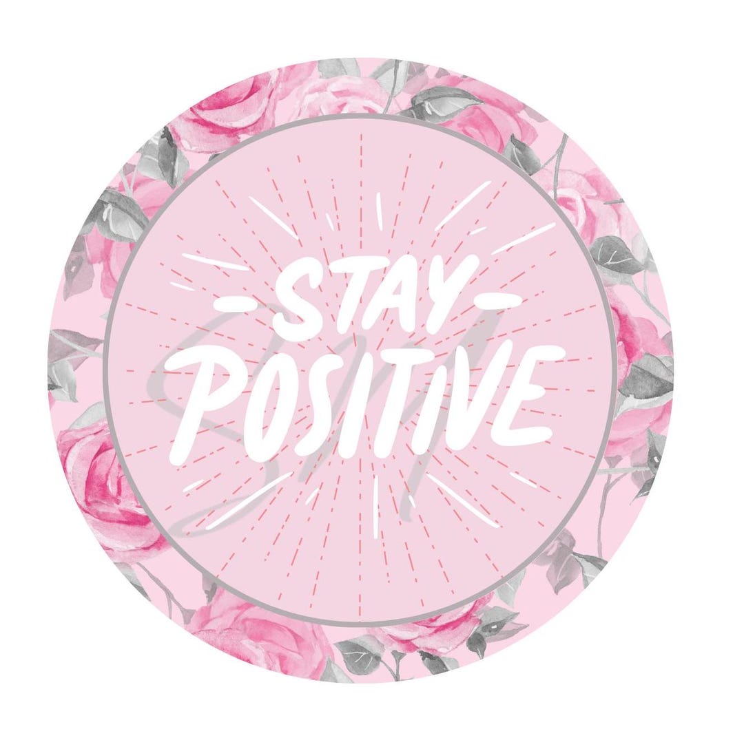 Stay Positive Car Freshie PNG, Freshie Cardstock Image, Instant ...