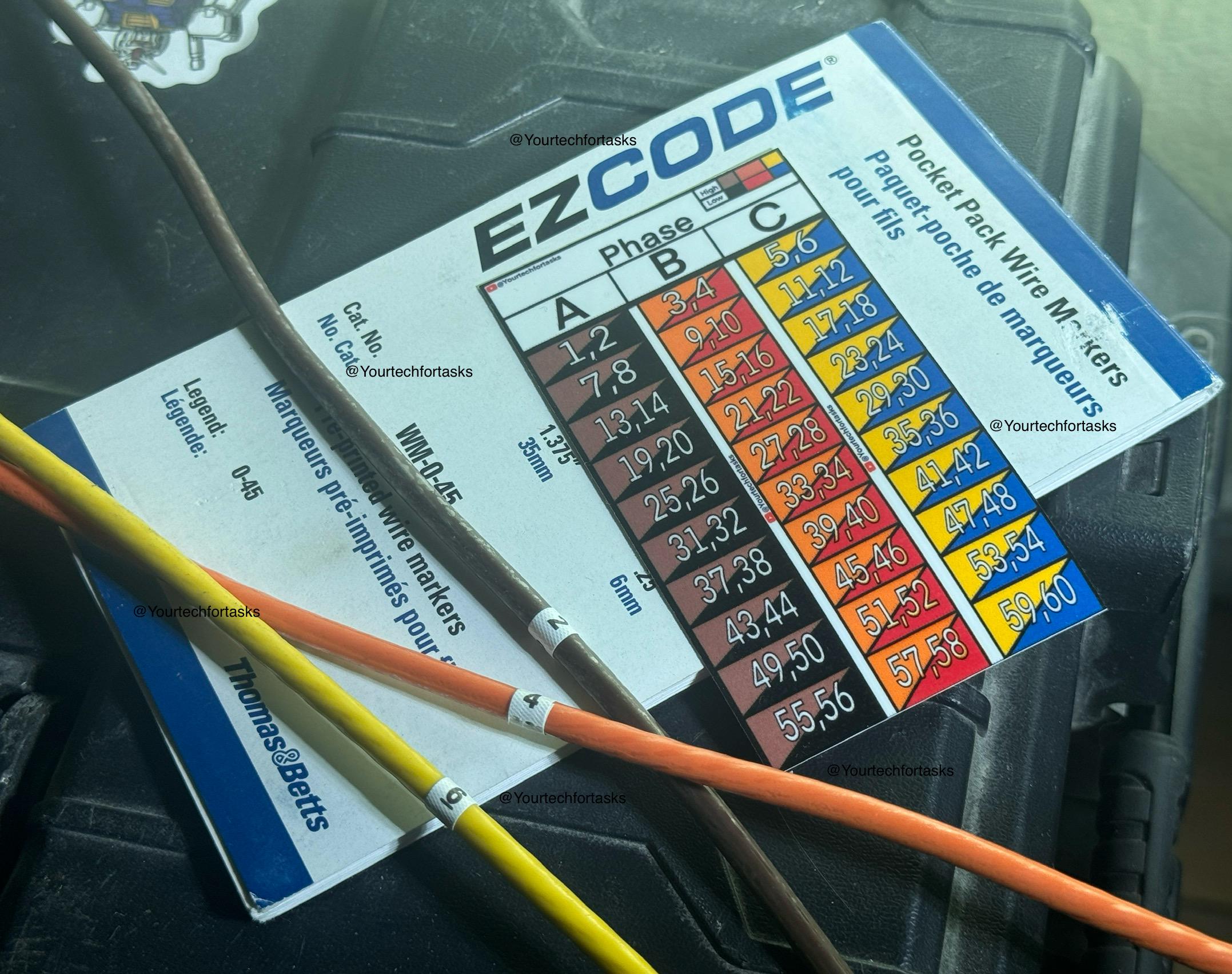 Electrician Sticker Wiring Color Code Sticker Funny Hardhat Stickers ...