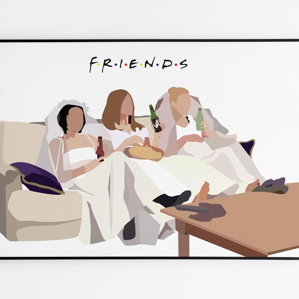 Friends Poster - Etsy UK