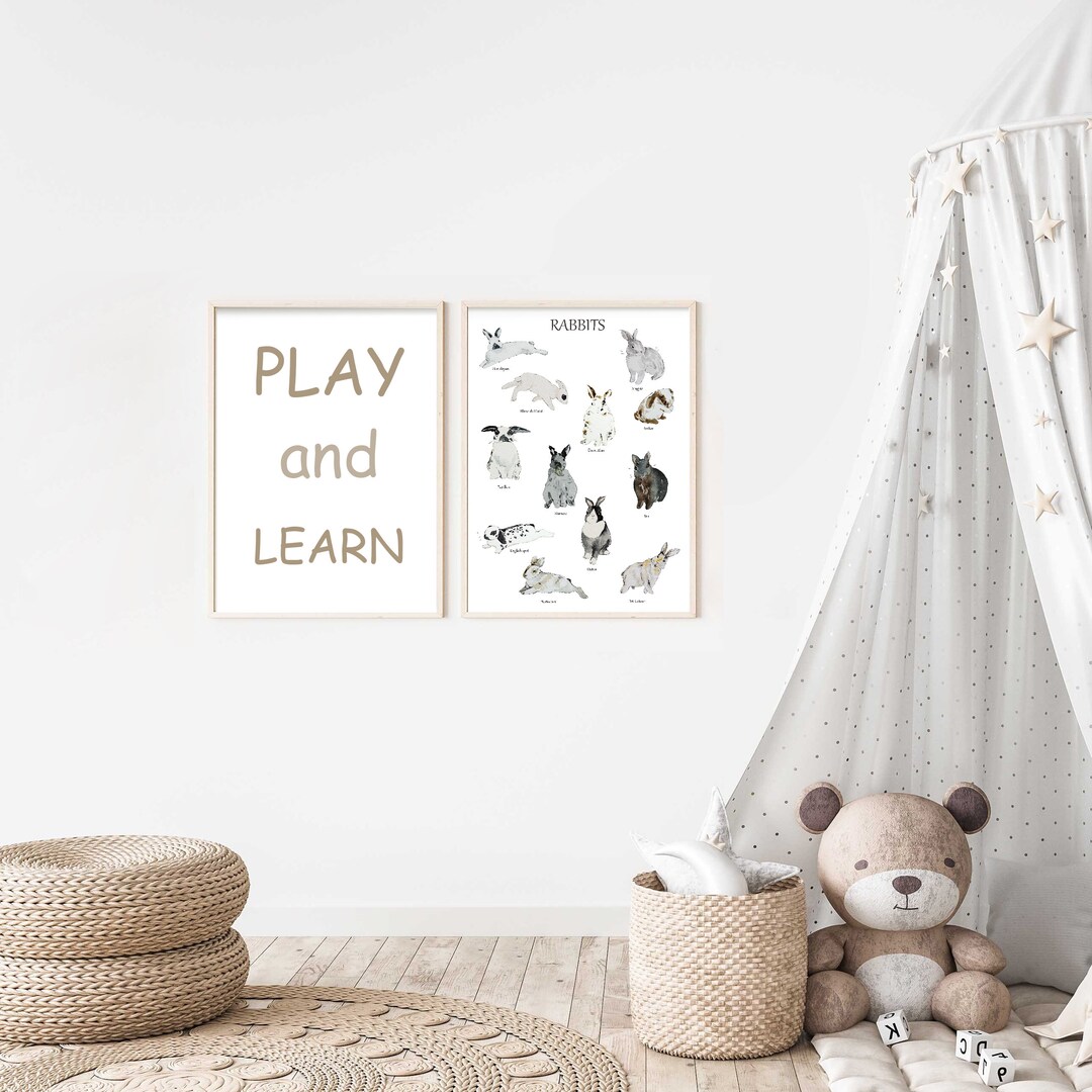 Children's Posters, Toy Pet, Watercolor Painting, Art Print, Children's ...