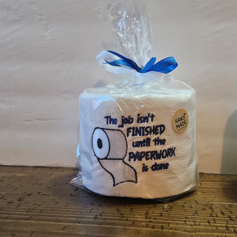 No Job is Finished Until the Paperwork is Done - Etsy