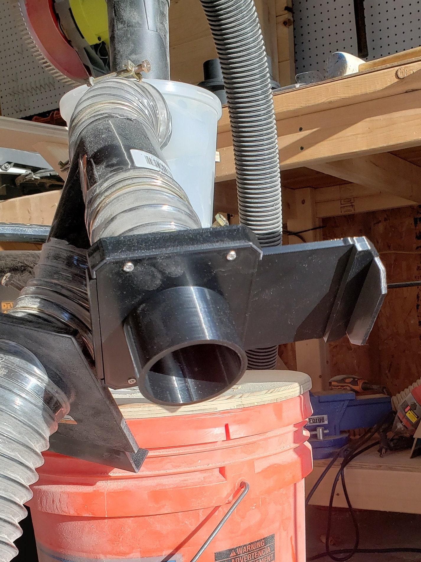 2.5 Dust Collection Blast Gate Self Cleaning, Magnet Function - Etsy