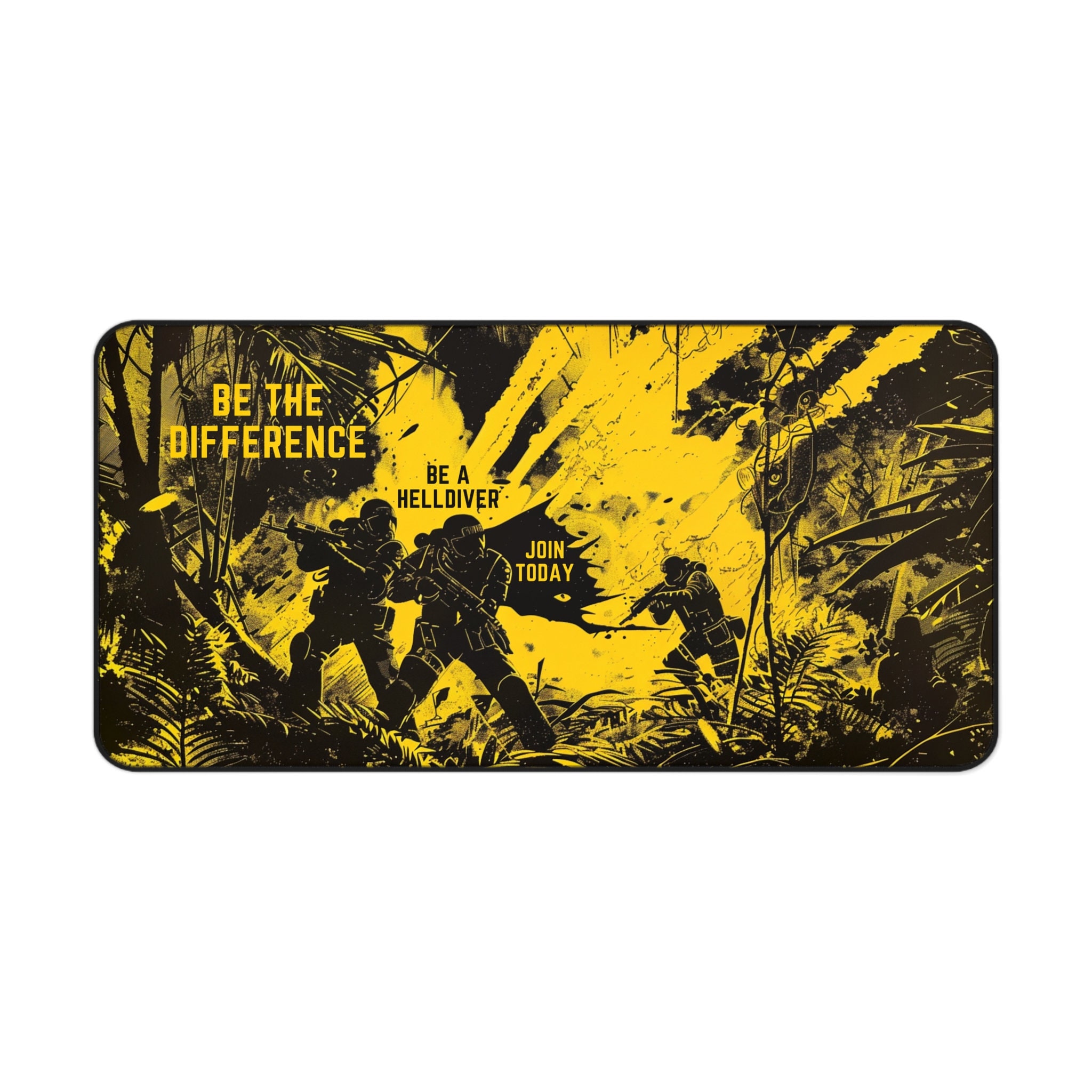 Helldivers 2 Desk Pads Helldivers Mouse Mats Galactic Gaming Gear Desk ...