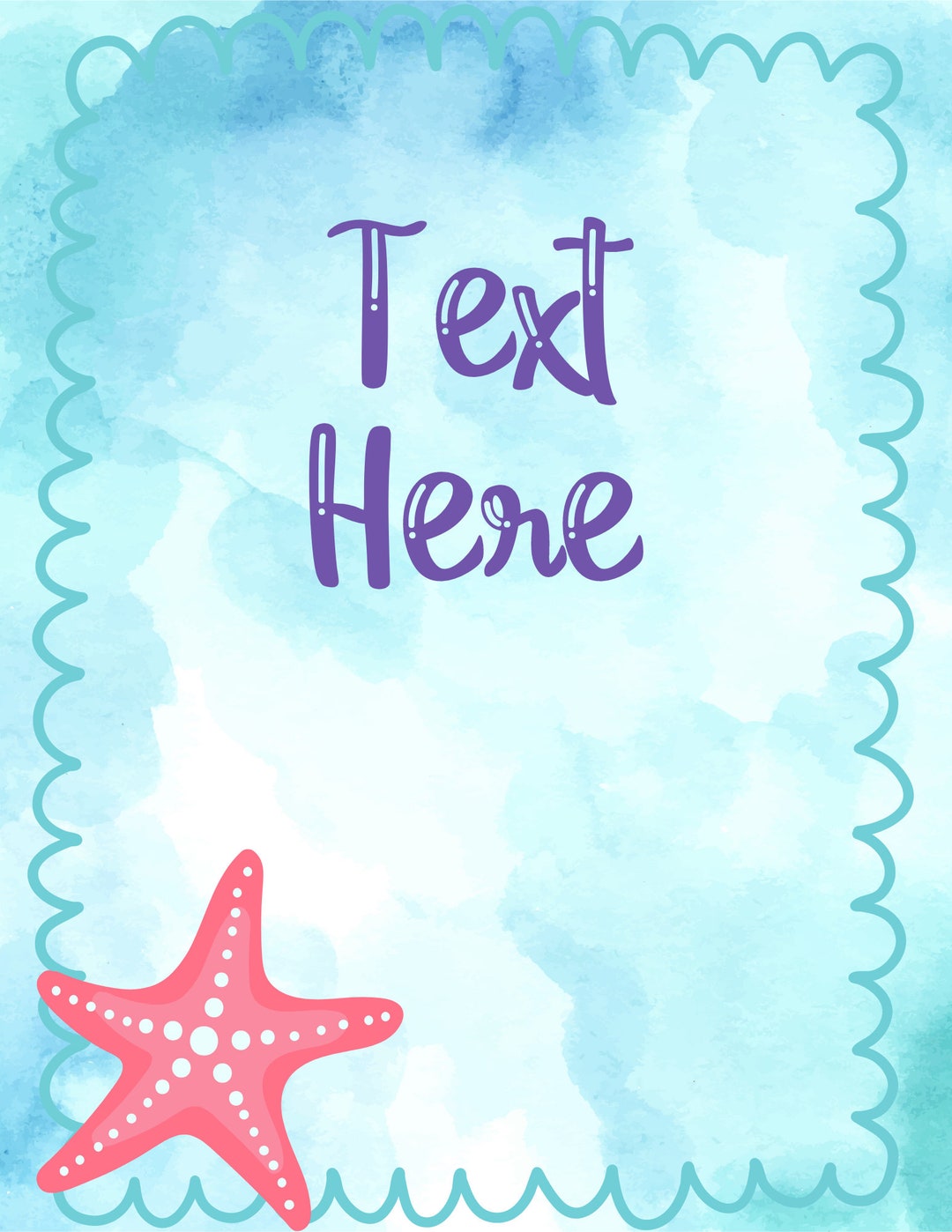 Under the Sea Binder Covers and Hall Passes - Etsy