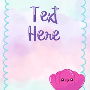 Under the Sea Binder Covers and Hall Passes - Etsy