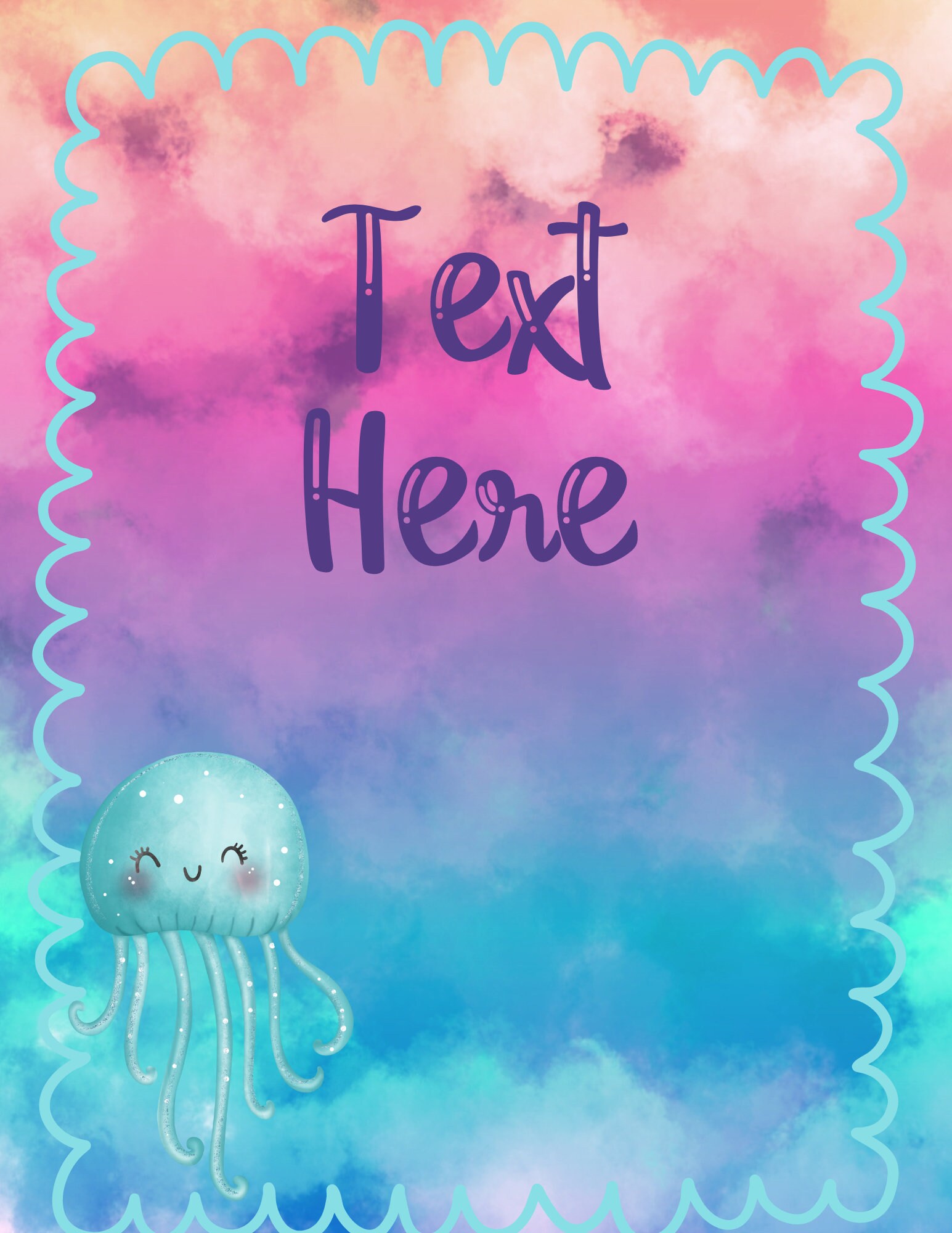 Under the Sea Binder Covers and Hall Passes - Etsy