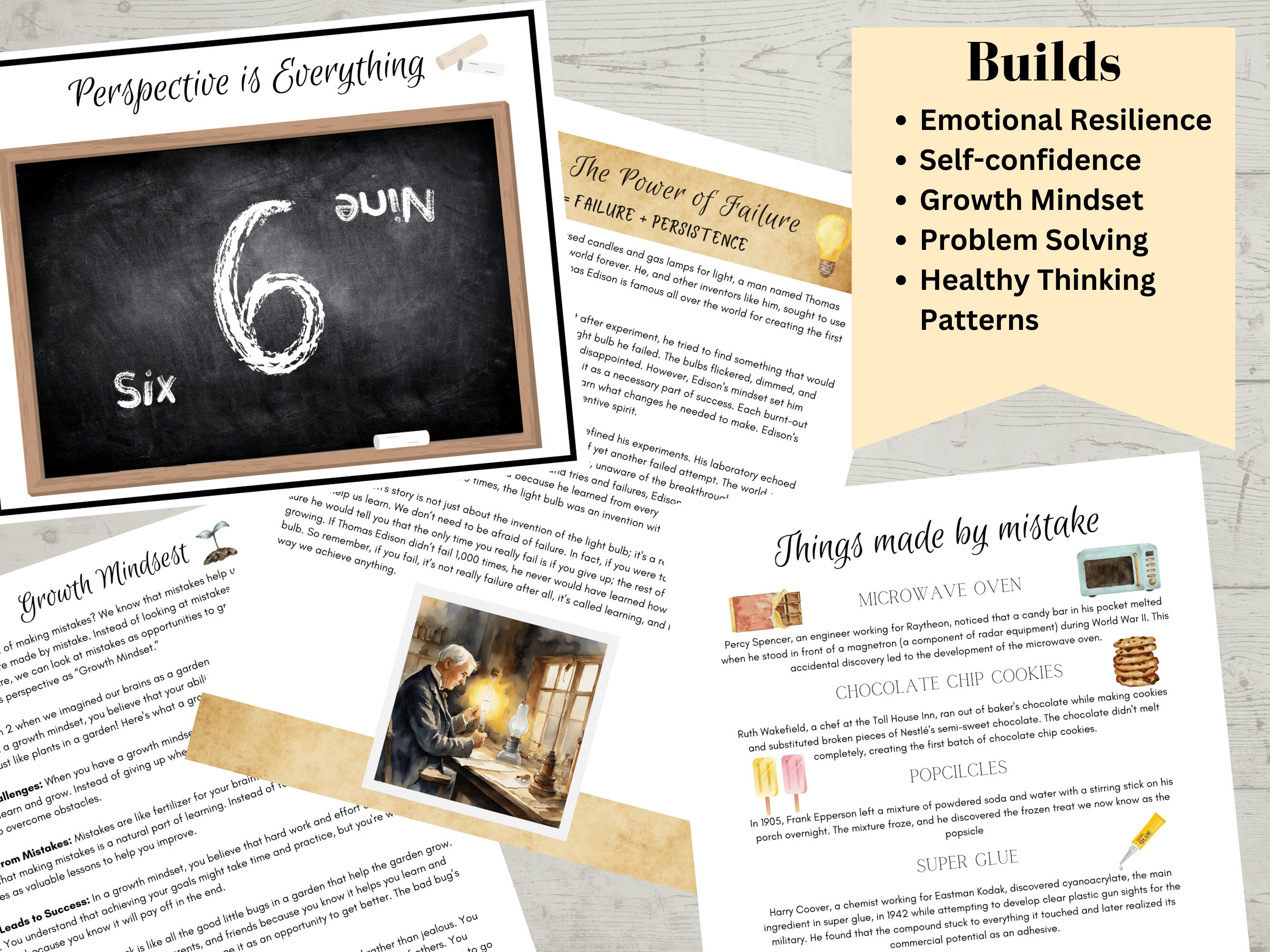 Mindset Unit Study, Growth Mindset for Kids, Brain Science, Emotions ...