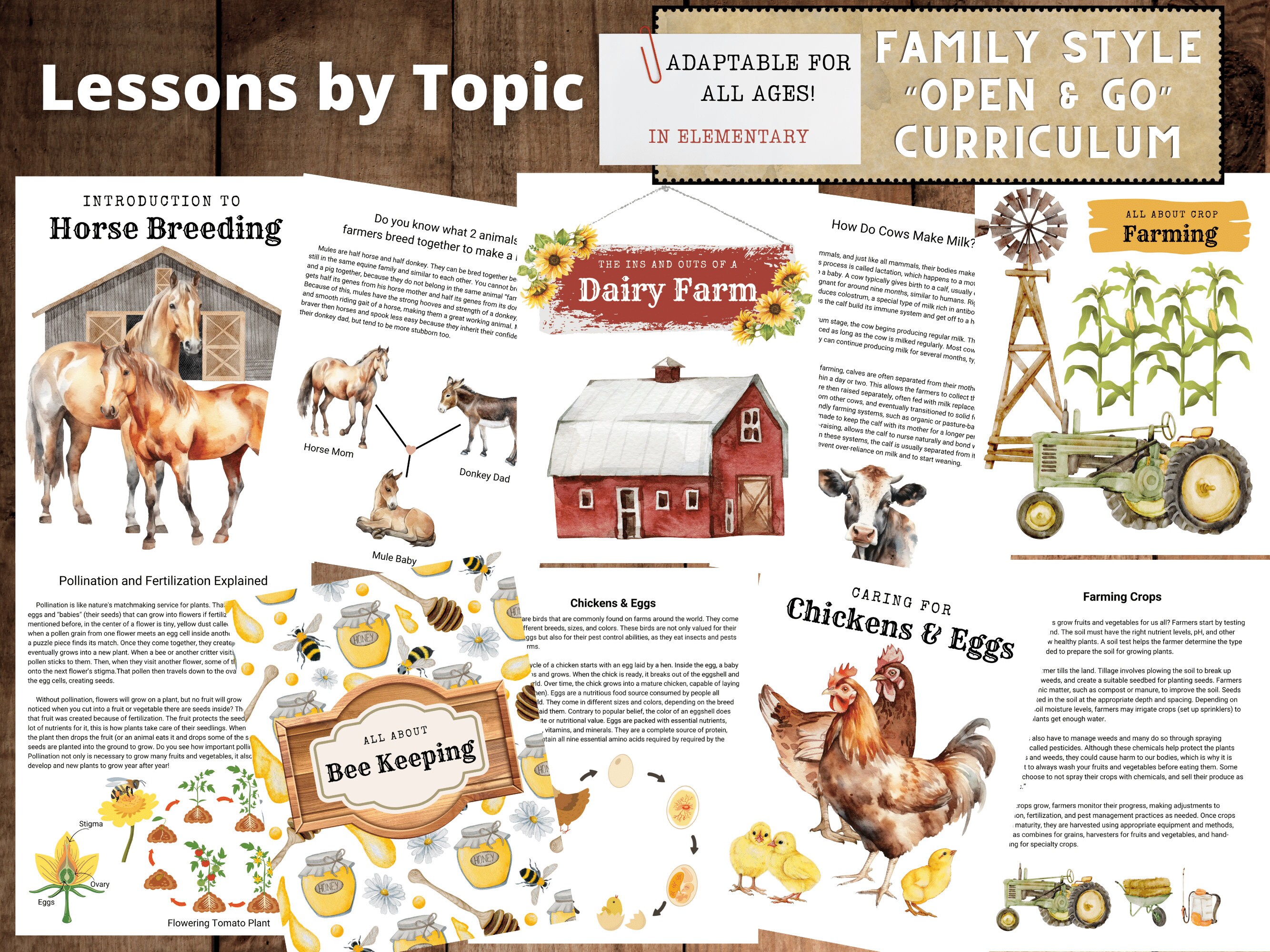 Farming Unit Study, Agriculture, Nature Study, Homesteading, Farm ...