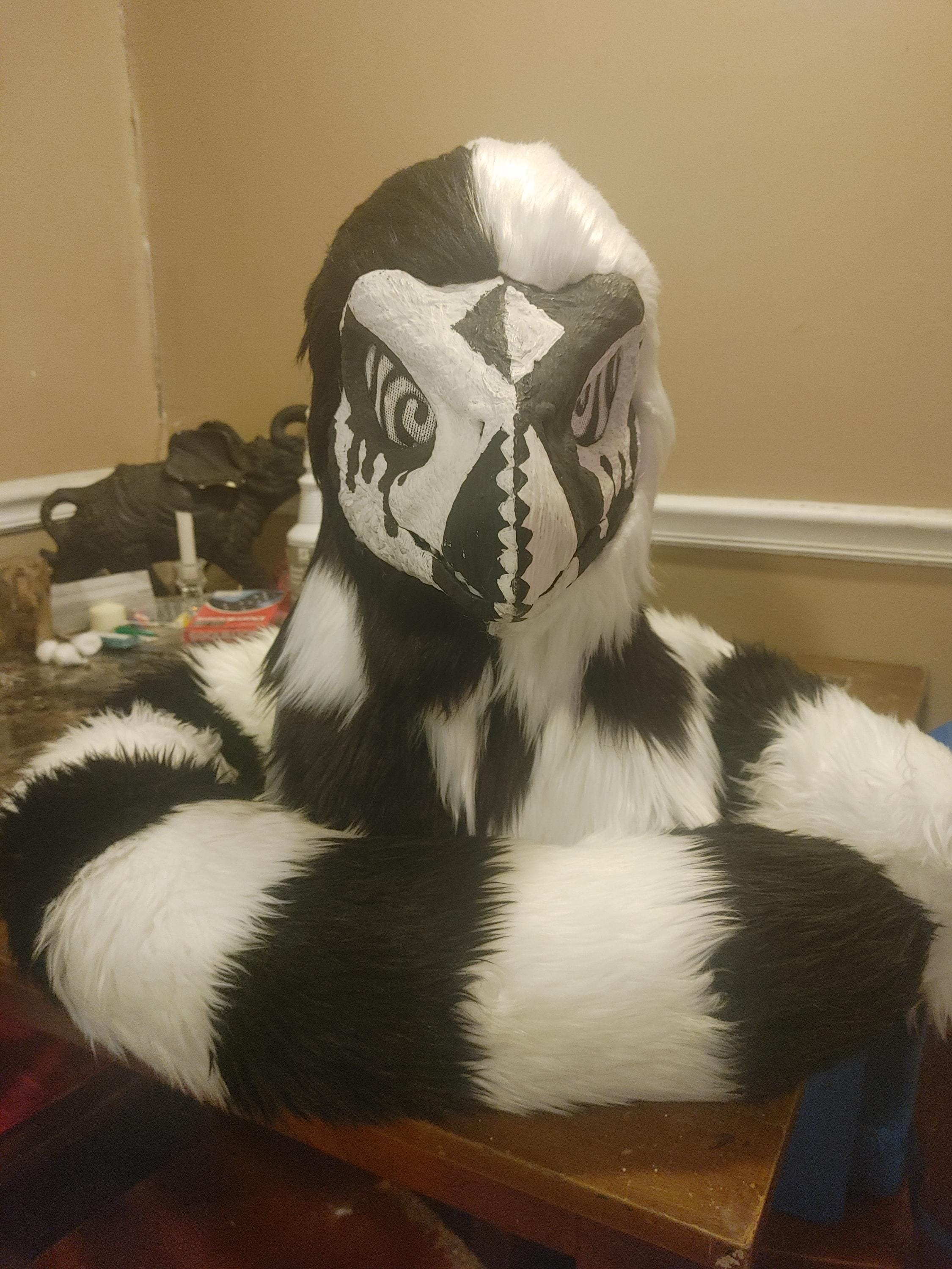 Premade Dino Mask Fursuit Box read Description - Etsy