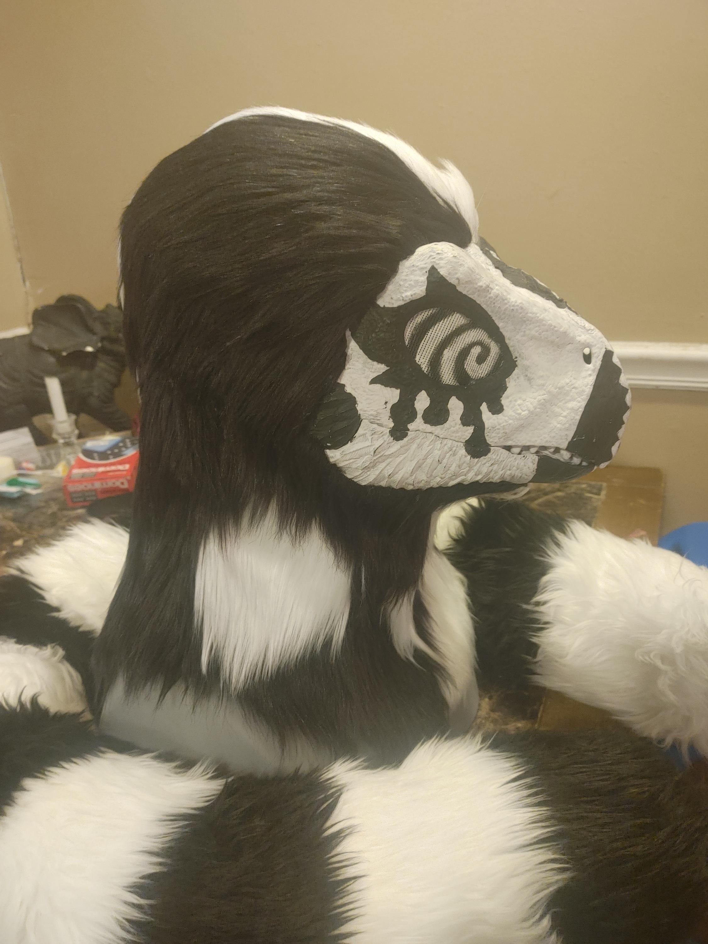 Premade Dino Mask Fursuit Box read Description - Etsy