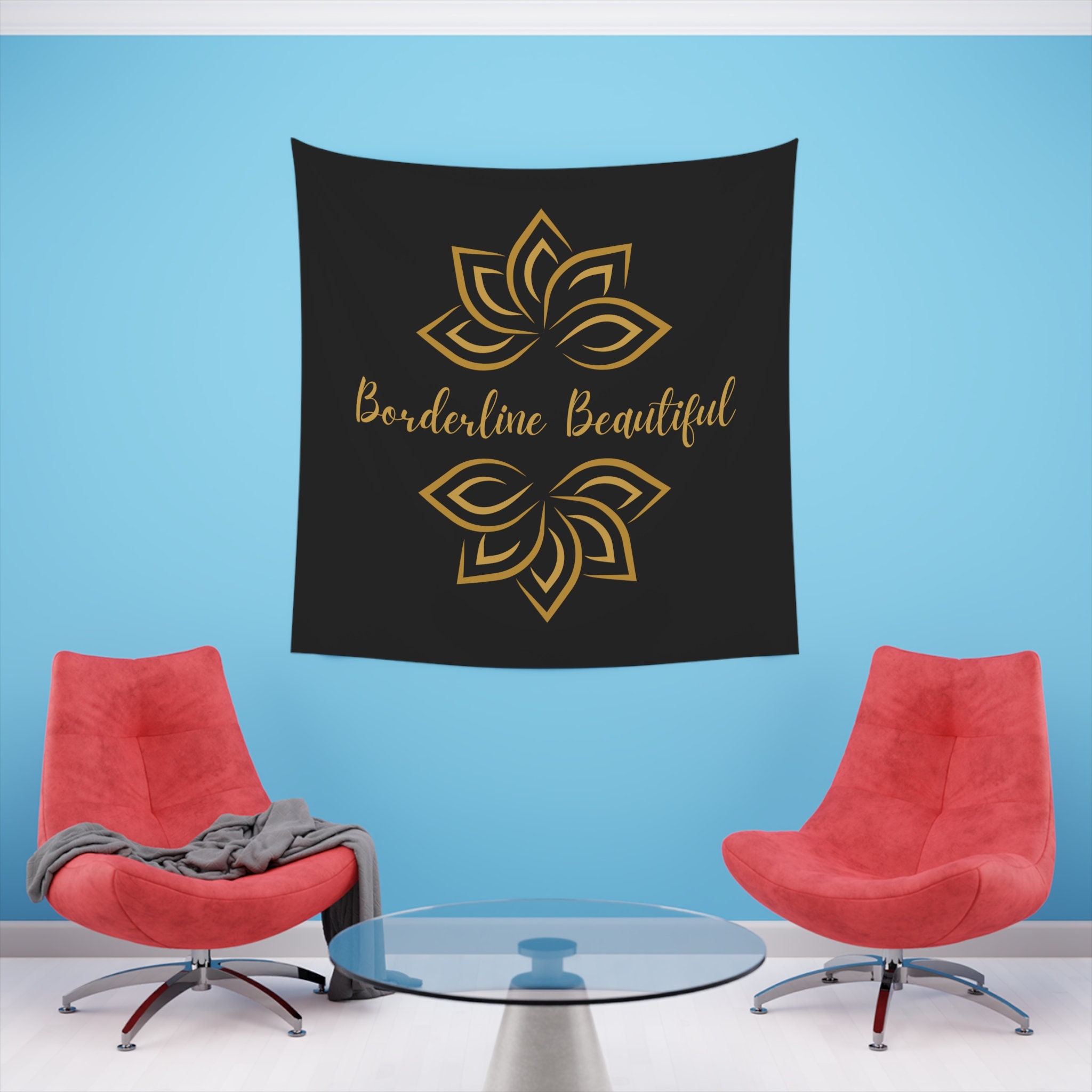 Borderline Beautiful Wall Tapestry Borderline Personality Disorder BPD ...