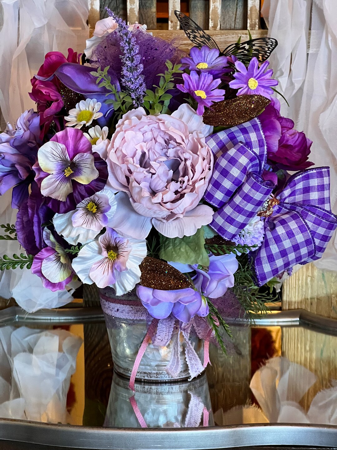 Violet Rainbow Rustic Romantic Home Decor Special Occasion Spring ...