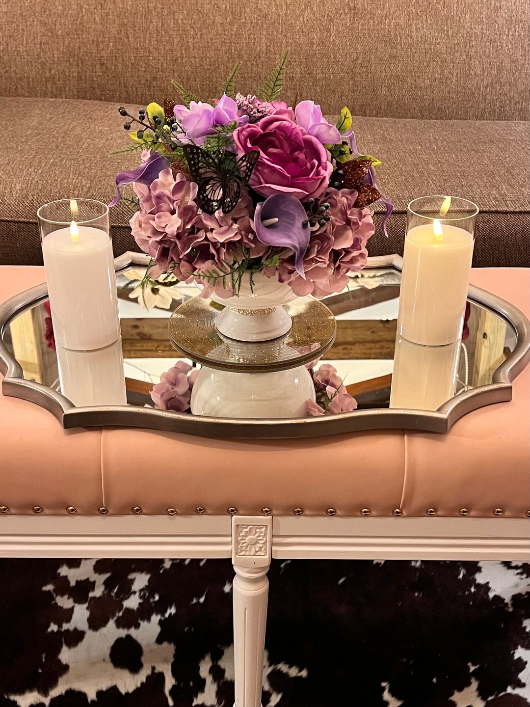 Farmhouse Rustic Romantic Purple Home Decor Special Occasion Spring ...