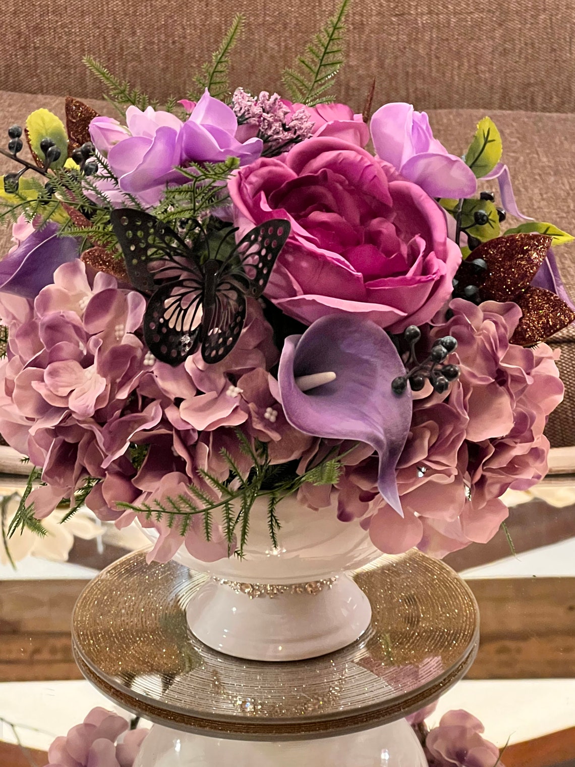 Farmhouse Rustic Romantic Purple Home Decor Special Occasion Spring ...