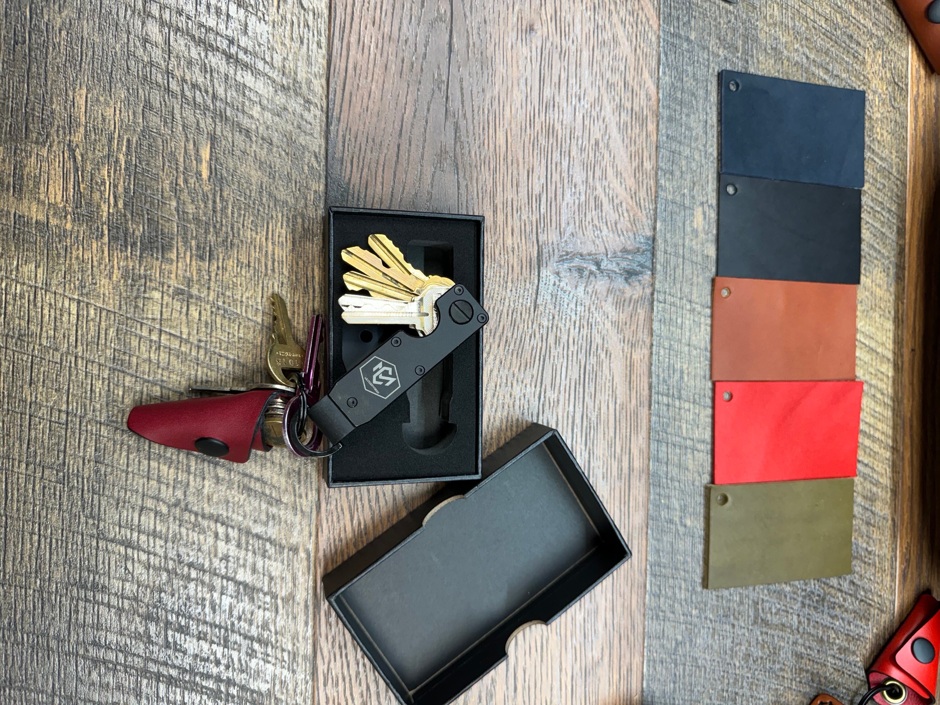 Personalized Minimalist Key Organizer Key Case Key Holder Key Chain Key ...