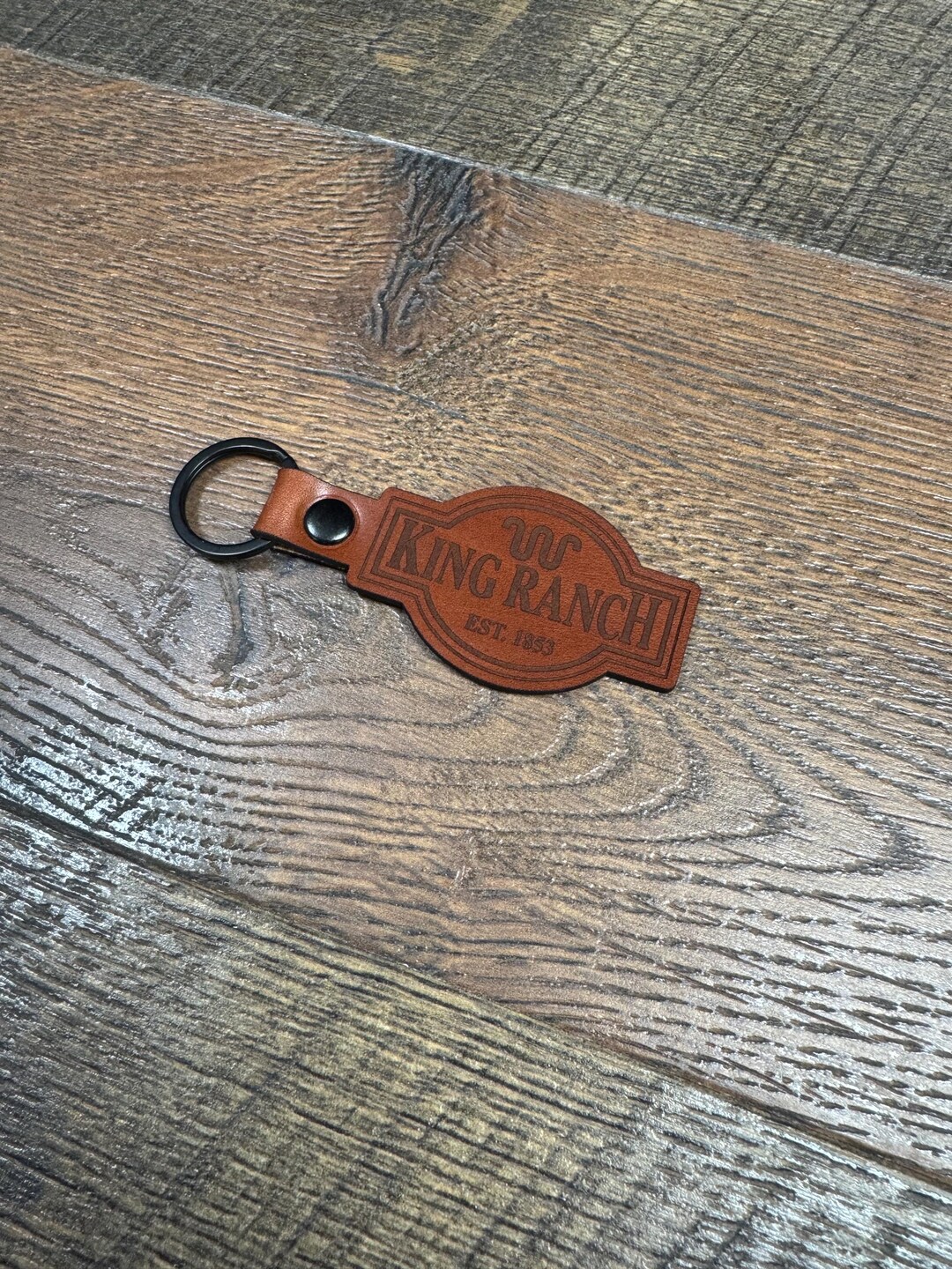 King Ranch, King Ranch Hat, Leather Keychain, F250, F350, F150, Bronco ...