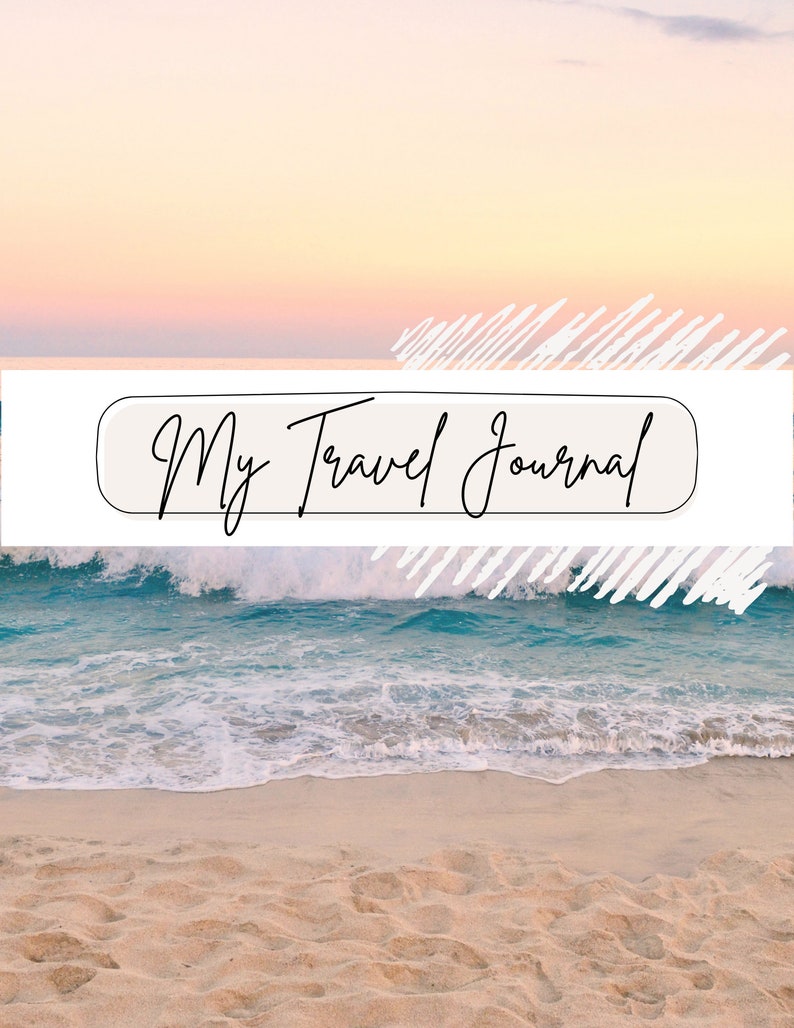 Ultimate Printable Travel Journal , Travel Planner, Packing List ...