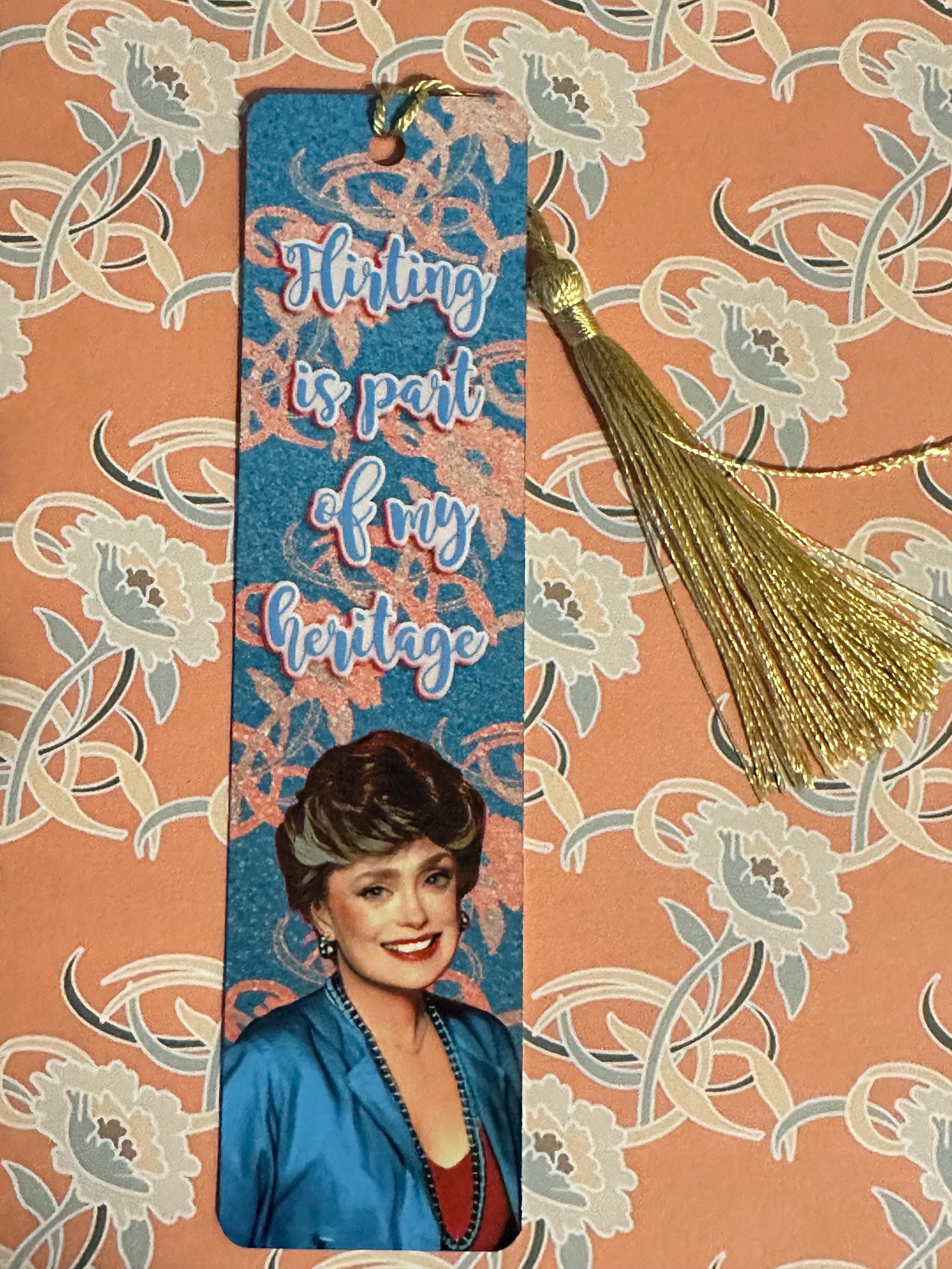 Golden Girls Metal Bookmark: Book Lover Gift - Etsy