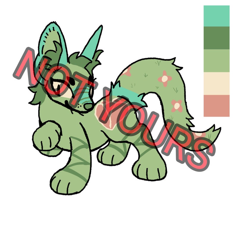 Custom Furry Adoptables - Etsy