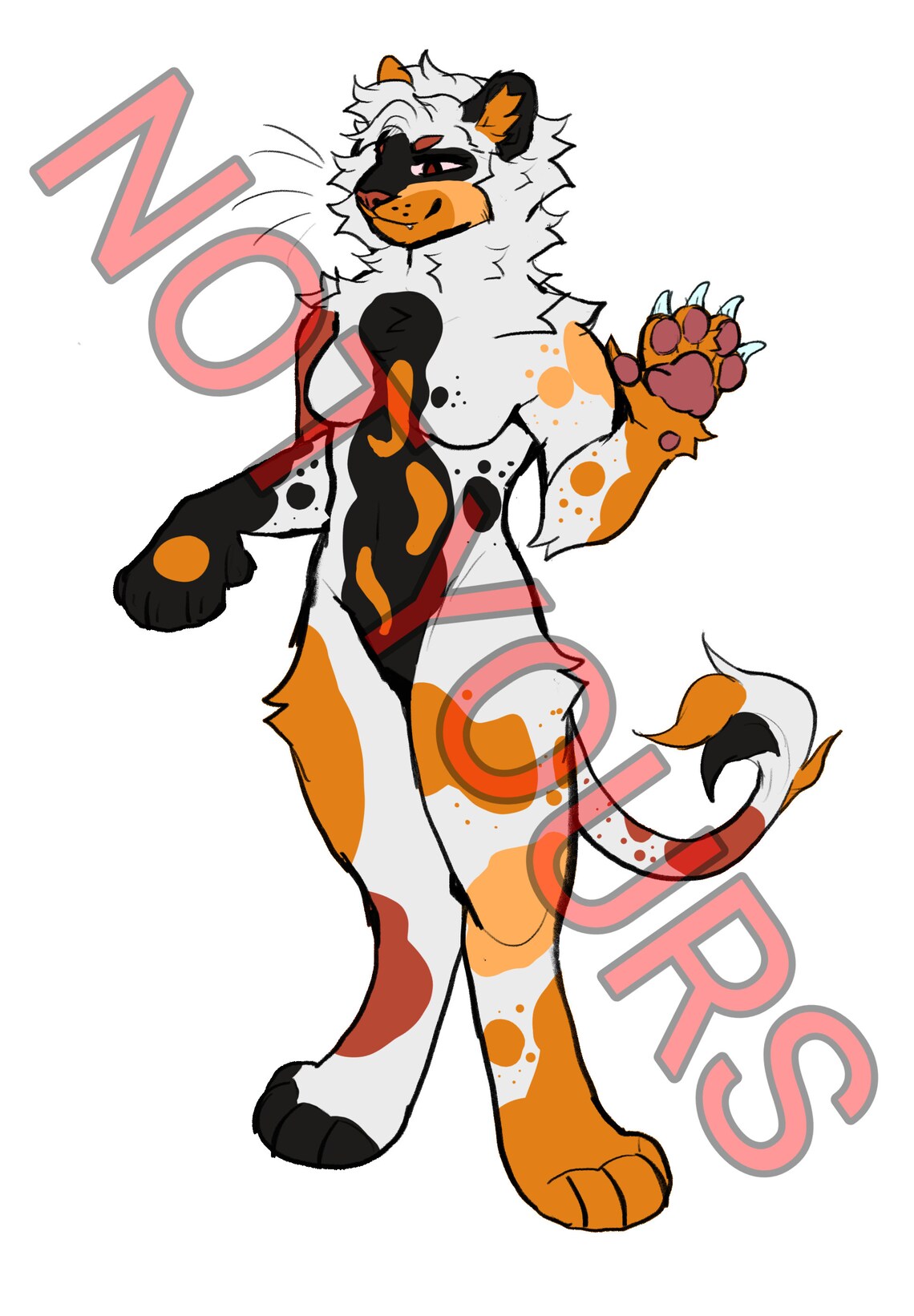 Koi Fish Lion Furry Adoptable - Etsy