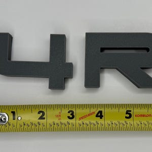 4runner Grille Emblem Letters: 3D Printed Bumper Accessory - Etsy