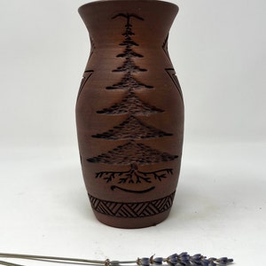 1970s MOHAWK Pottery Vase 'tree of Peace' - North American Six Nations ...